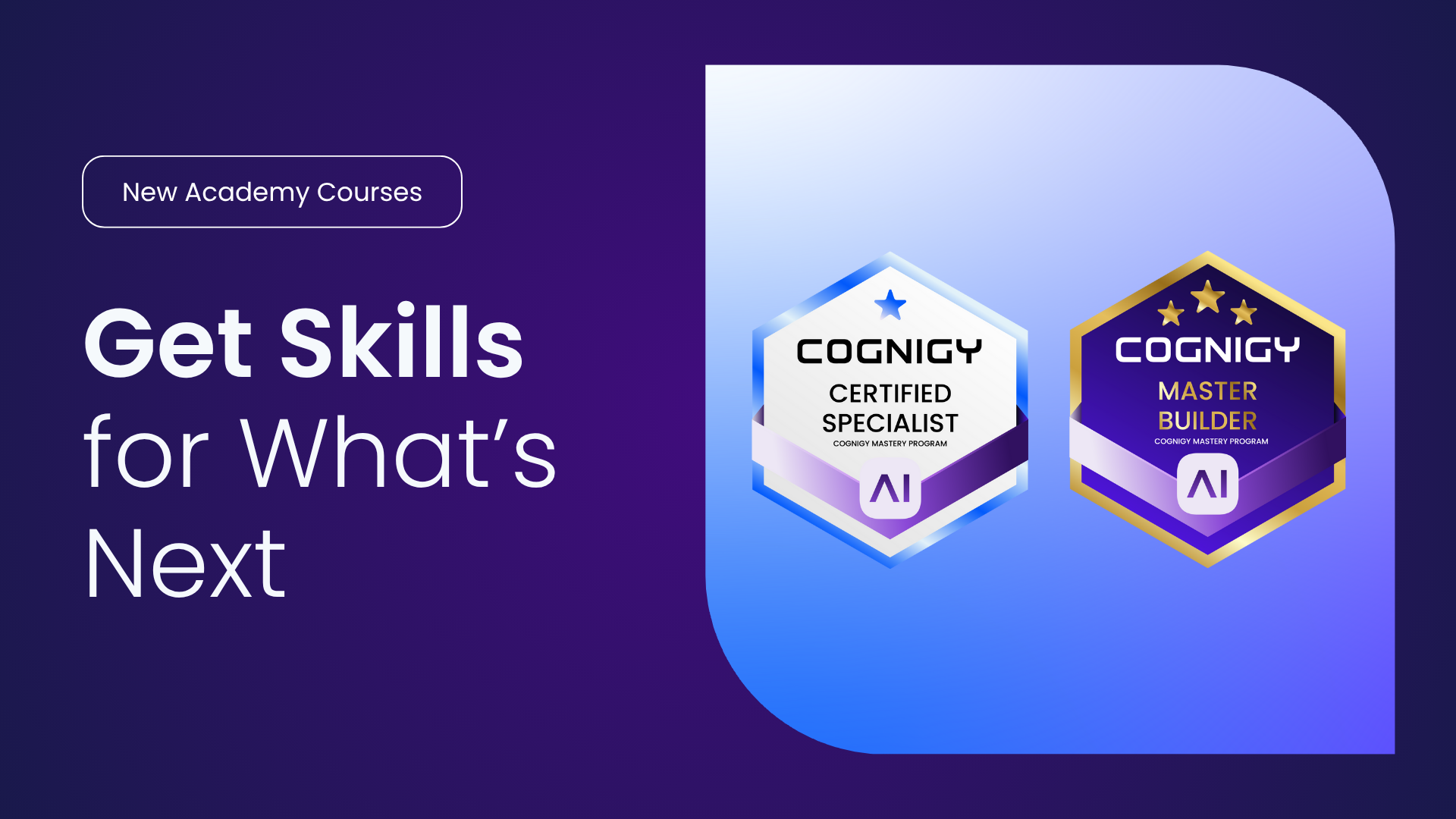 Introducing the Cognigy Mastery Program: A New Standard in AI Agent Certification